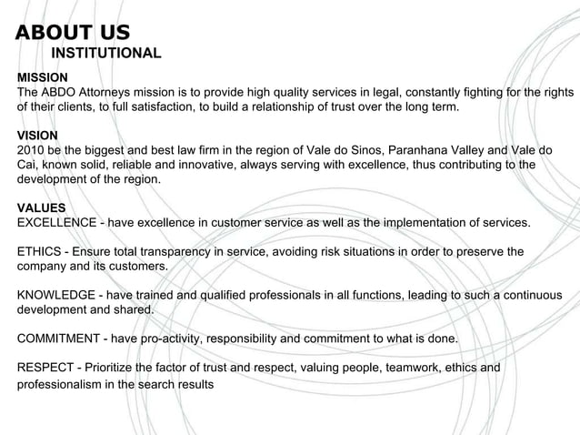 Abdo Presentation | PPT