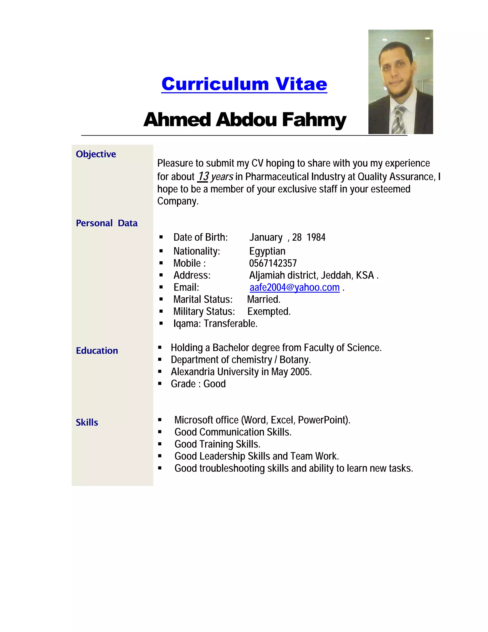 My CV | PDF