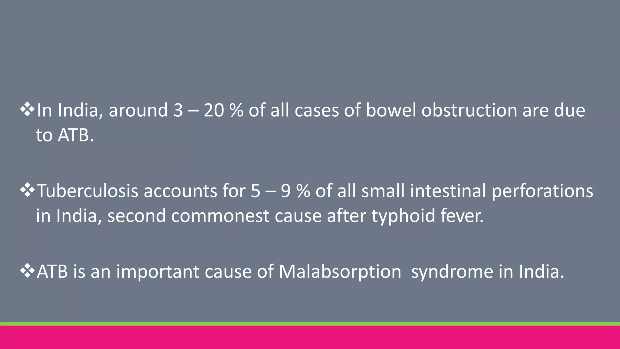 Abdominal Tuberculosis | PPTX