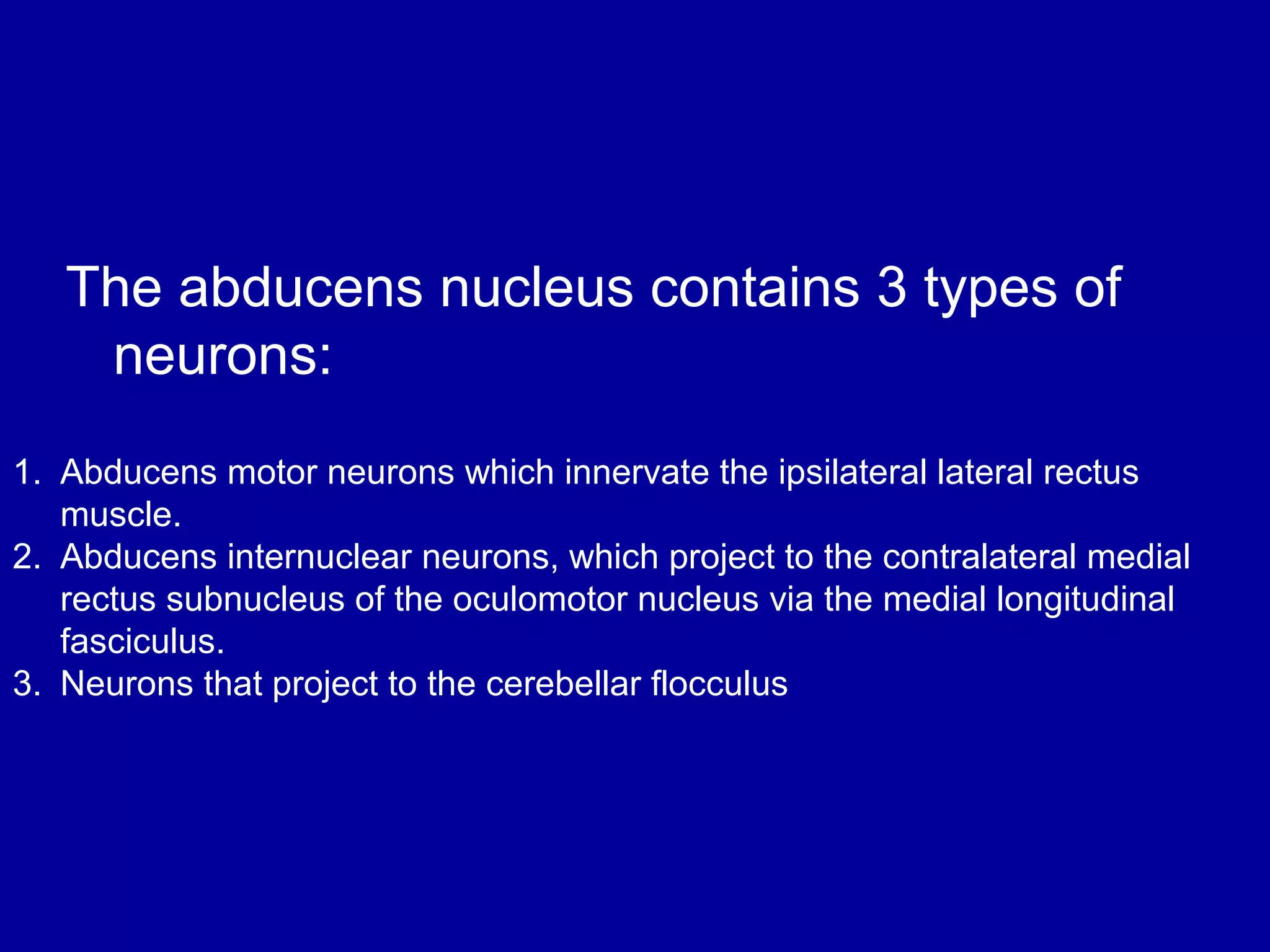 Abducent nerve | PPT