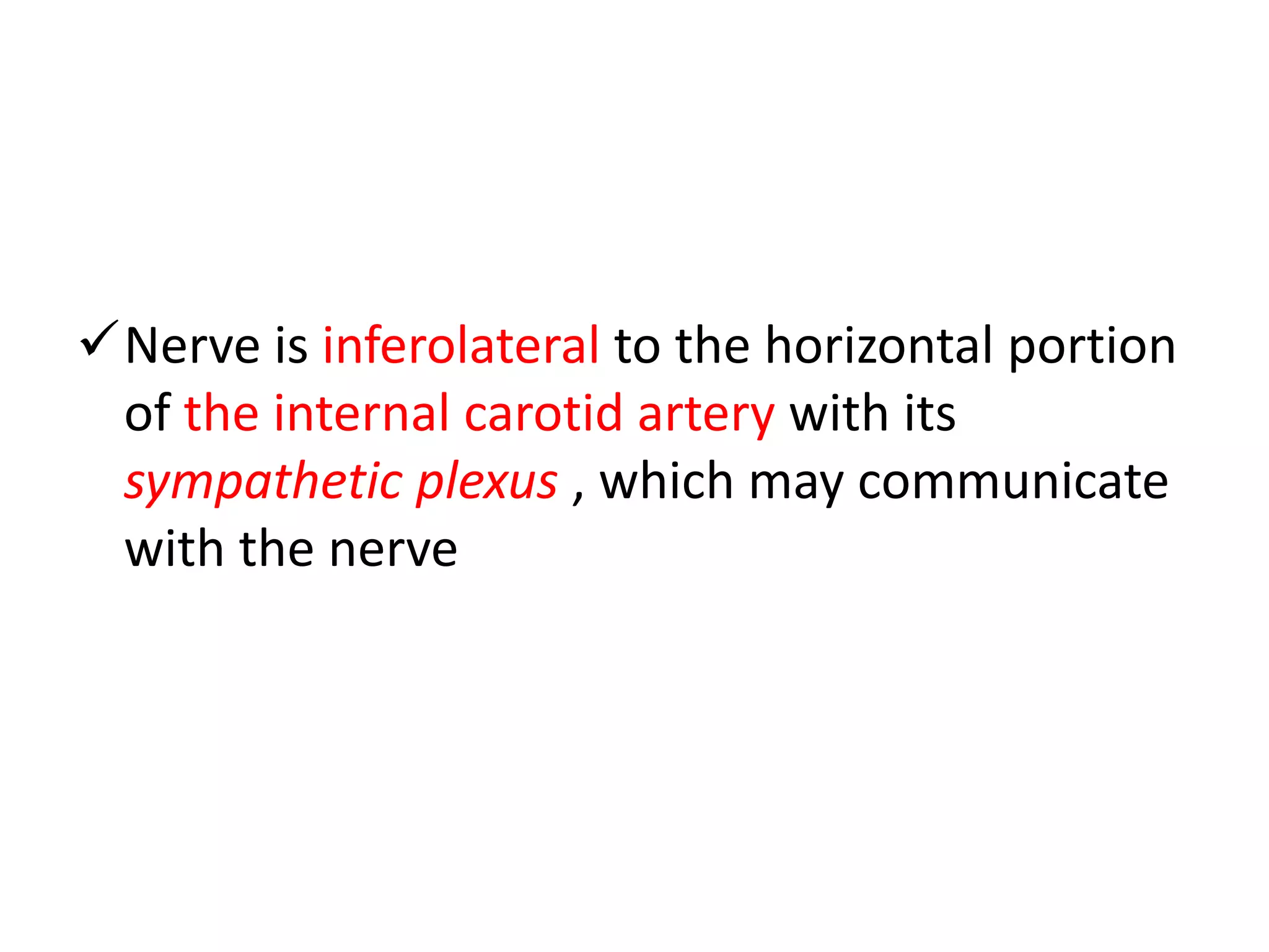 Abducent nerve clinical anatomy | PPTX