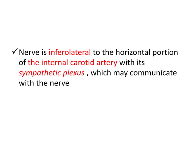 Abducent nerve clinical anatomy | PPTX | Ear, Nose and Throat ...