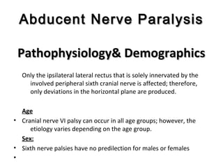 Abducent nerve palsy | ODP