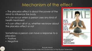 Placebo Effect | PPTX