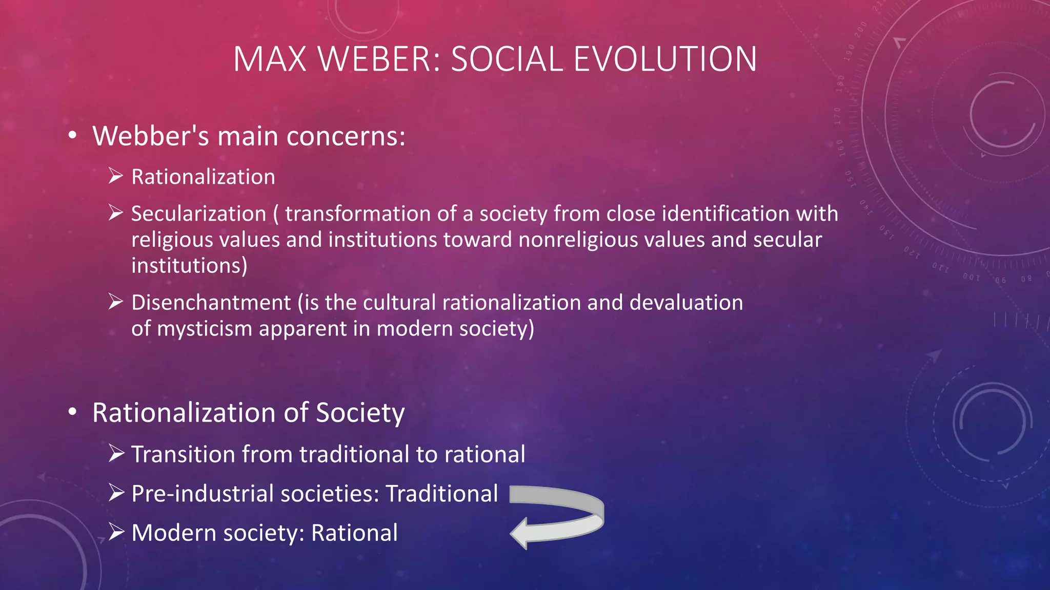 "Iron cage of capitalism” of Weber. evidences of rationalization in ...