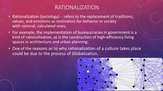 "Iron cage of capitalism” of Weber. evidences of rationalization in ...