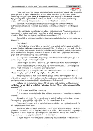 Abdul Muhsin ibn Abdurrahman - sjecat cete se onoga sto sam vam rekao | PDF