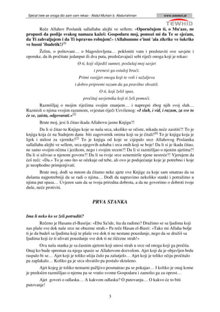 Abdul Muhsin ibn Abdurrahman - sjecat cete se onoga sto sam vam rekao | PDF