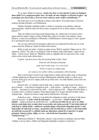 Abdul Muhsin ibn Abdurrahman - sjecat cete se onoga sto sam vam rekao | PDF