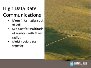 High Data Rate and Long Range Communications for Internet of ...