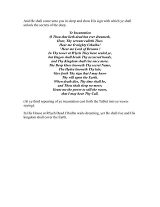 Abdul alhazred al azif the cipher manuscript known as necronomicon | PDF