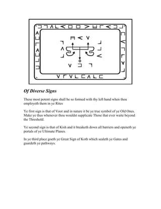 Abdul alhazred al azif the cipher manuscript known as necronomicon | PDF