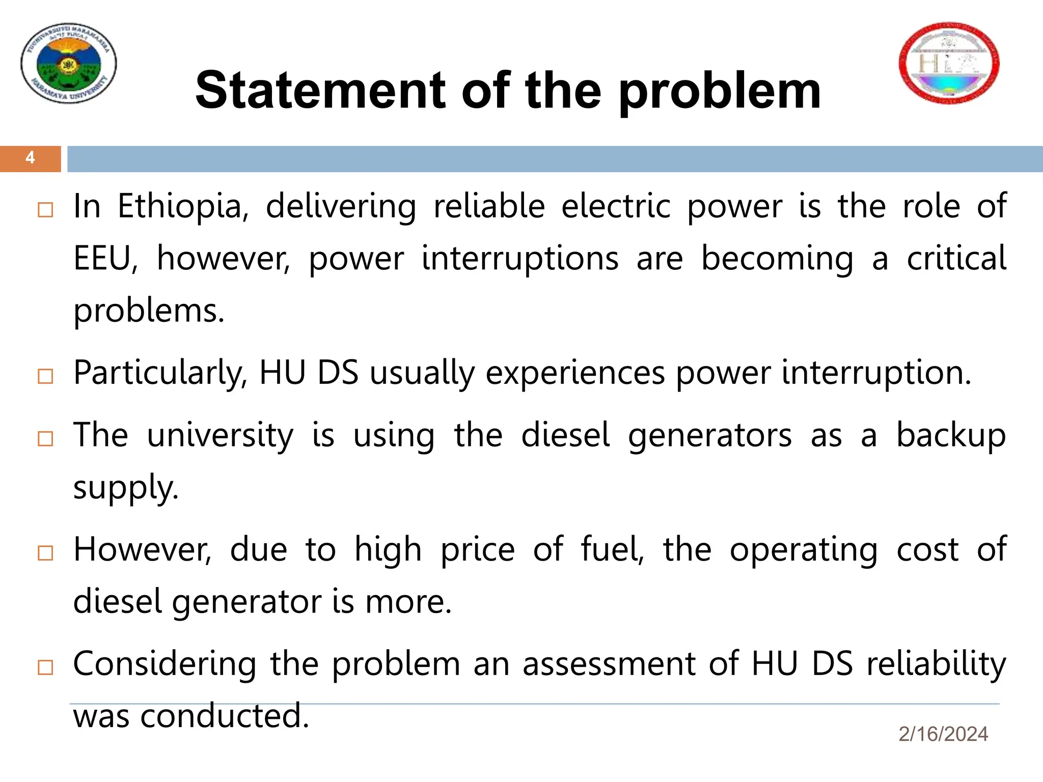 Reliability Assessment Of Power Distribution System Pptx