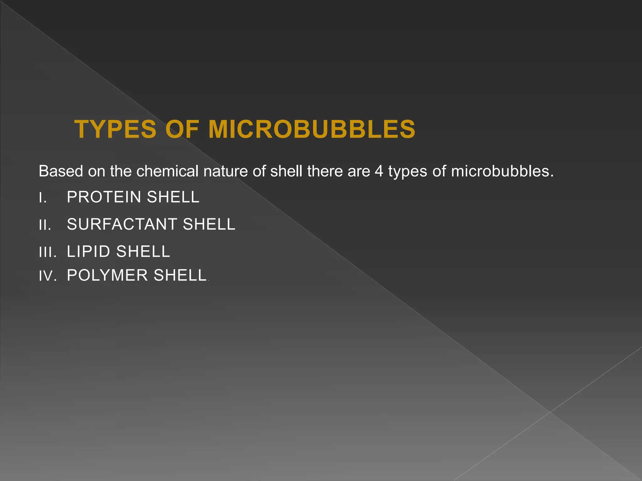 A project on microbubble. | PPTX