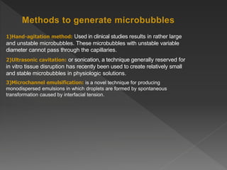 A project on microbubble. | PPTX