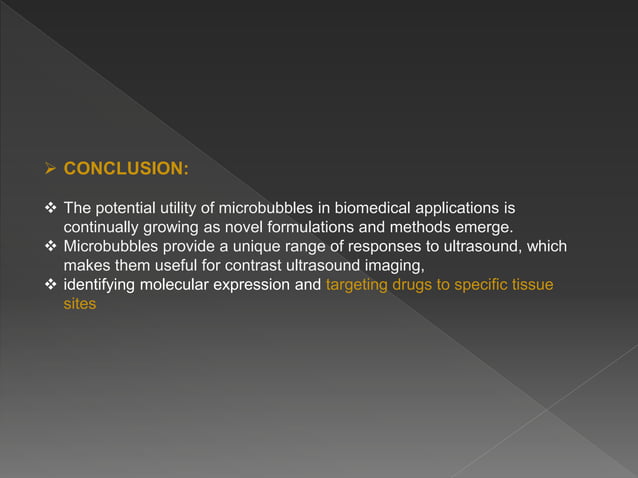 A project on microbubble. | PPTX | Chemistry | Science