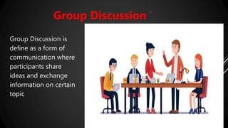 Group Discussion and panel Discussion | PPTX