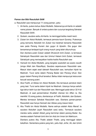 Kenali Rasulullah s.a.w. | PDF