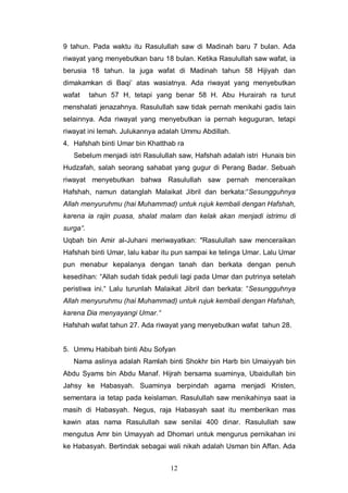 Kenali Rasulullah s.a.w. | PDF
