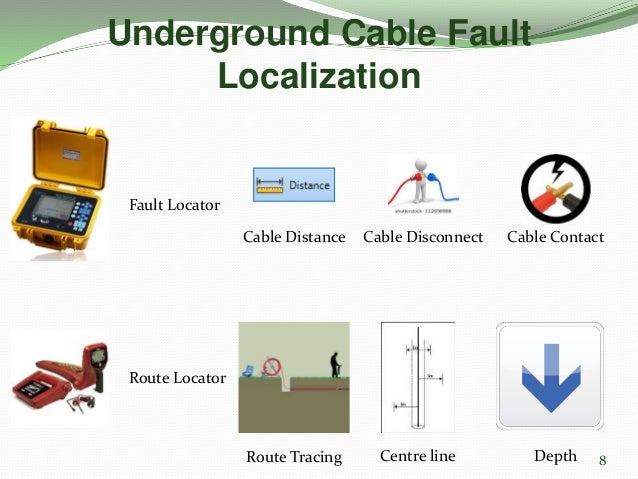 Underground Cable Fault Distance Locator Circuit and Working