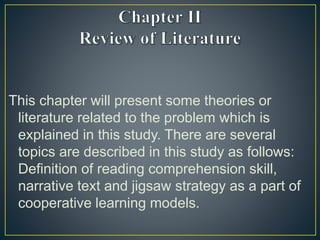 Jigsaw Strategy to Improve Reading Comprehension | PPT