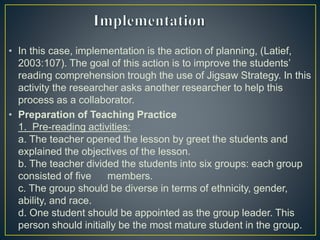 Jigsaw Strategy to Improve Reading Comprehension | PPT