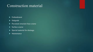 Highway construction or Road work | PPTX