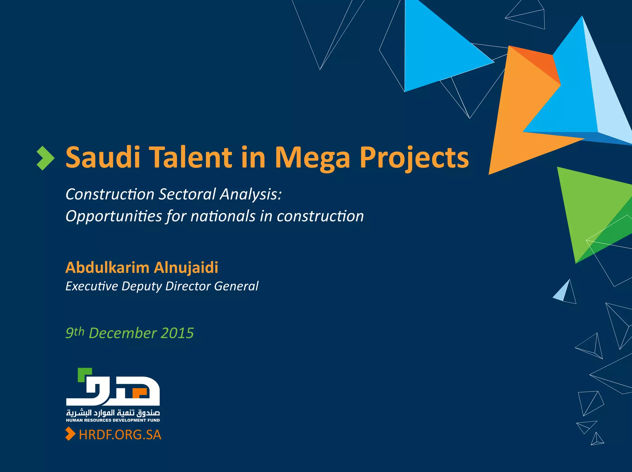 Saudi Talent in Mega Projects | PDF