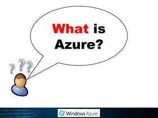 Windows Azure Overview | PPT