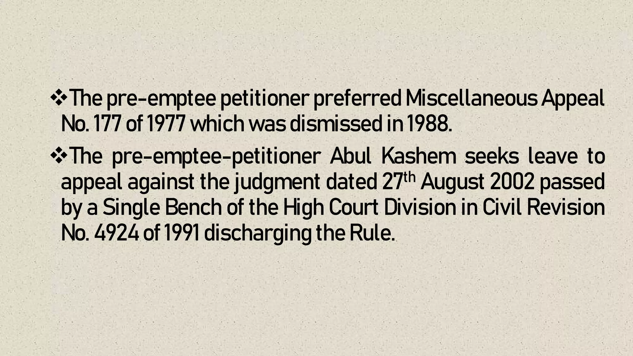Case study Abdul Kashem vs Amirun Nahar and others.pptx | Law