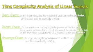 abdulla time complexity and linear search.pptx