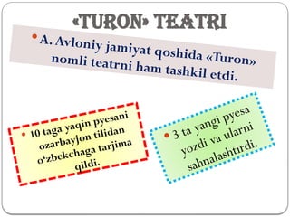 abdulla_avloniy.pptx a renowned Uzbek writer | PPTX