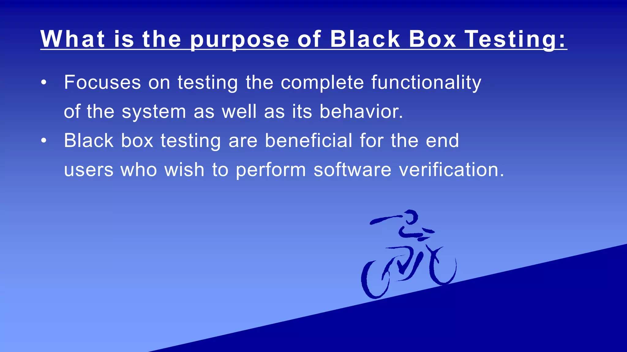 black box testing | PPT