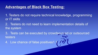 black box testing | PPT