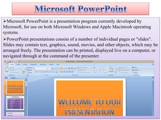 Presentation on Microsoft Office | PPTX
