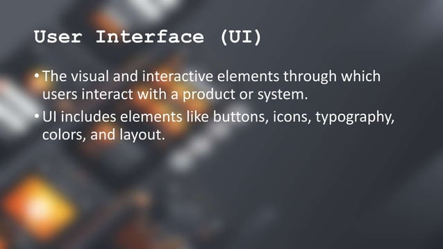 UI UX Design Presentation | PPTX