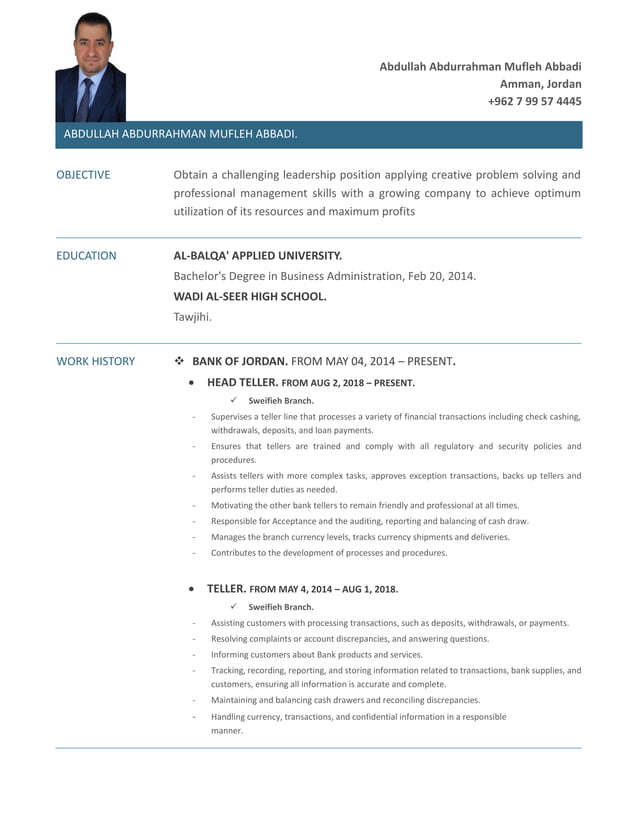 Abdullah Resume | PDF