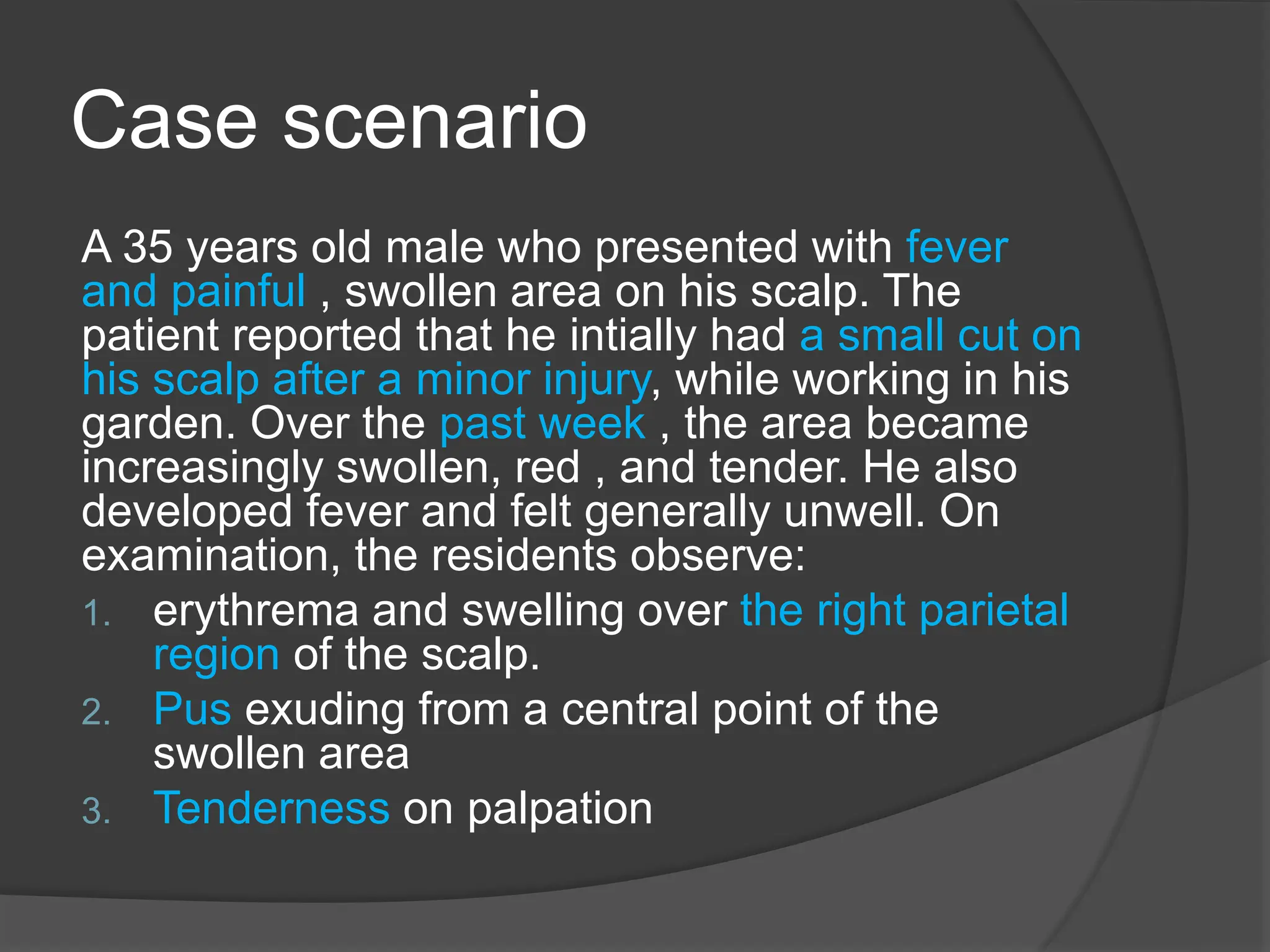Scalp infection and its complications.pptx | Skin and Dermatology ...
