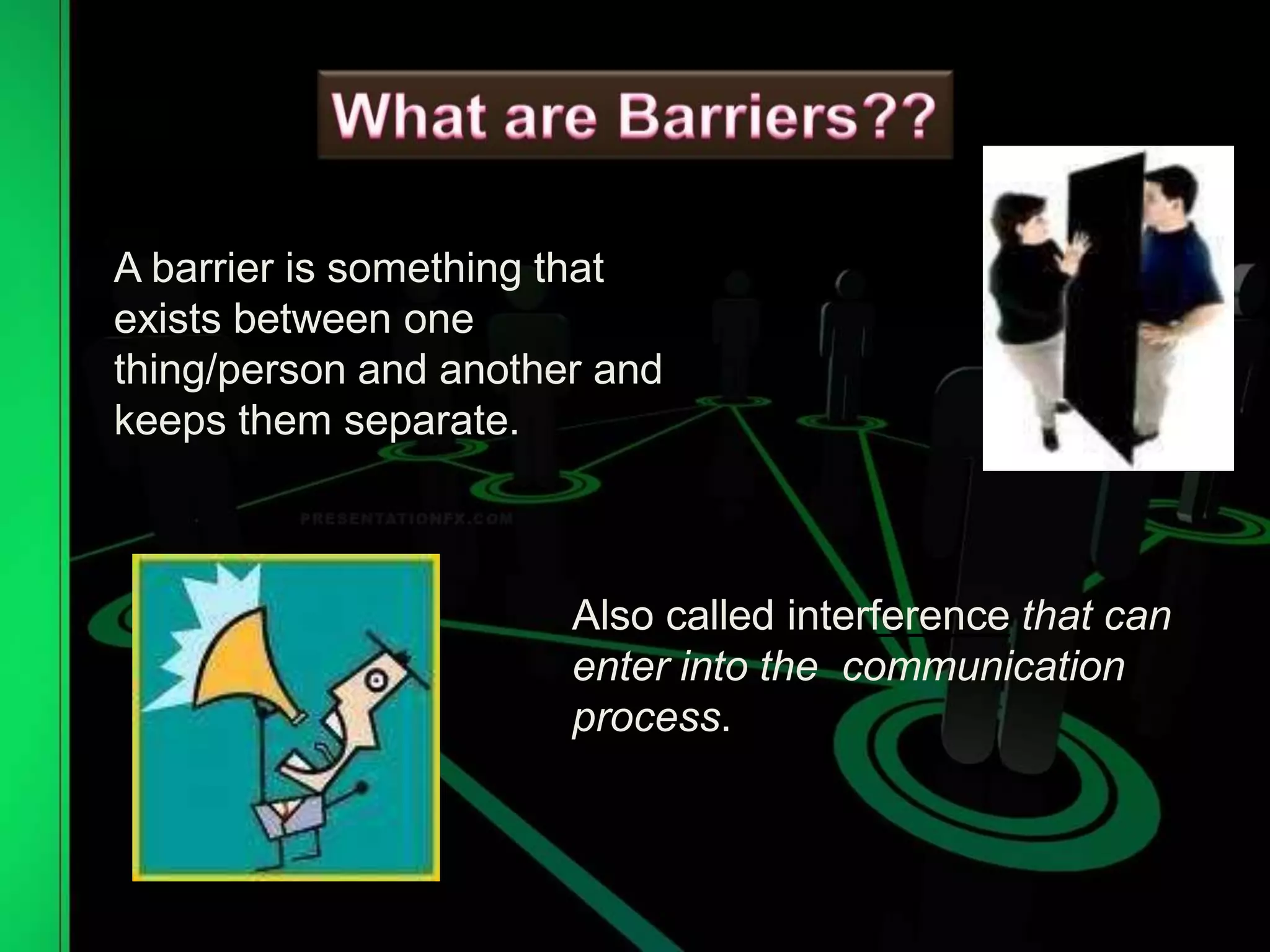 Barriers to Communication | PPTX