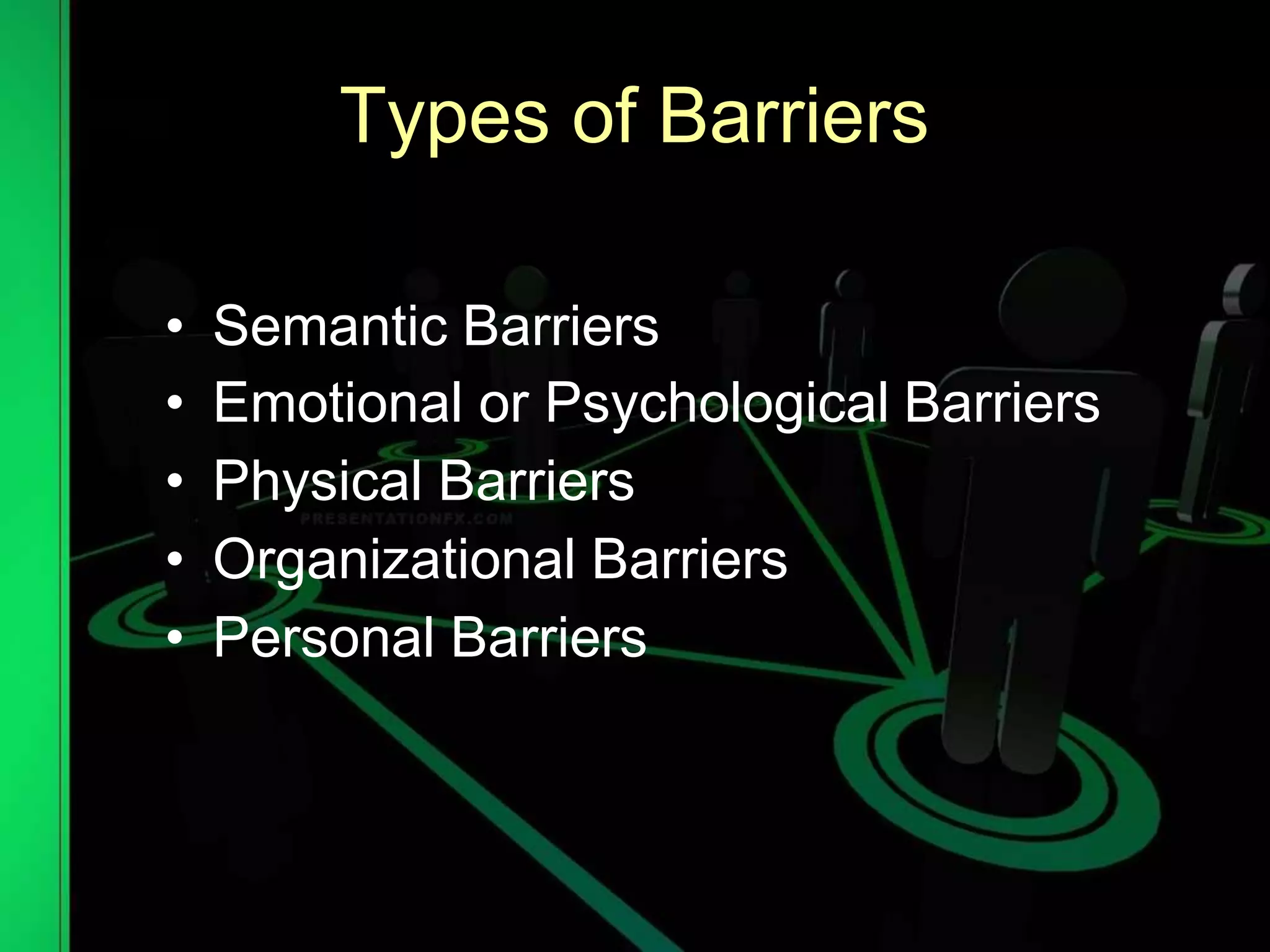 Barriers to Communication | PPTX