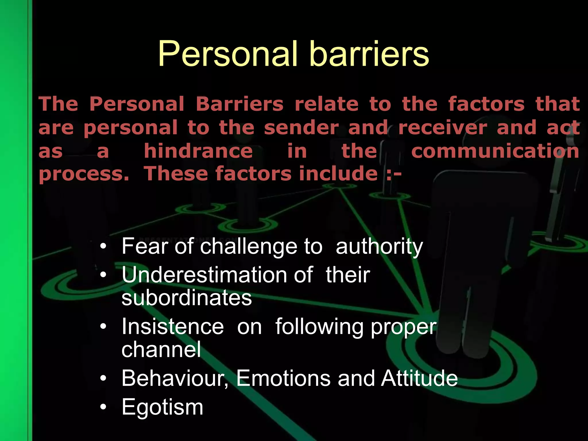 Barriers to Communication | PPTX