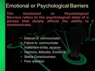 Barriers to Communication | PPTX
