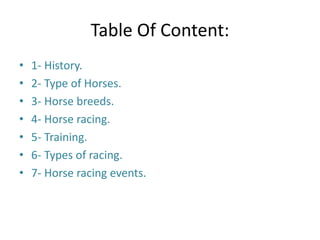 Abdulla horse riding ... presentation | PPTX