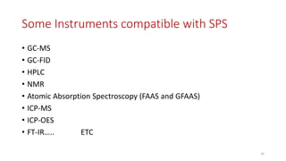 Switchable polarity solvent in analytical chem | PPTX