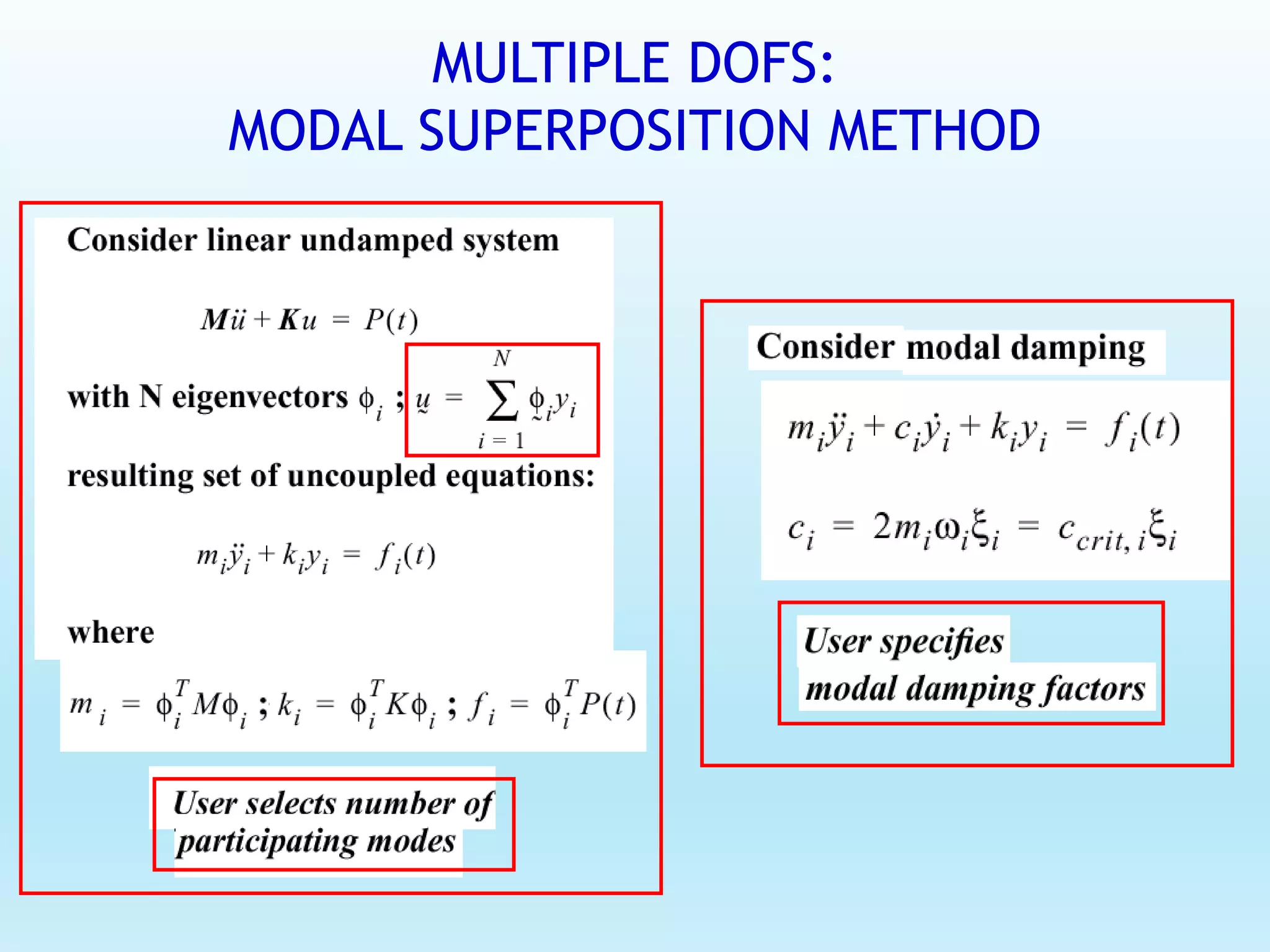 Structural Dynamics | PPTX