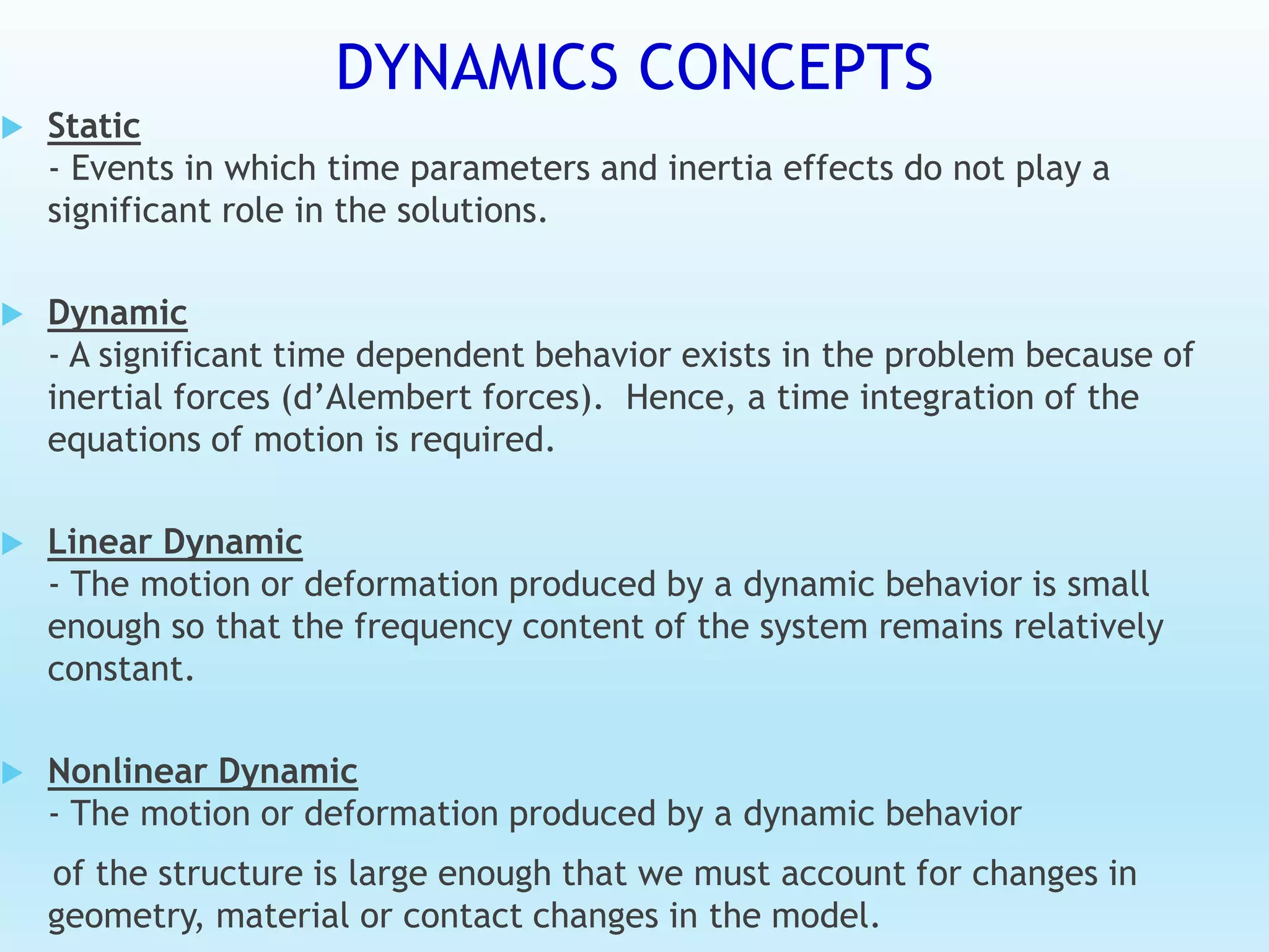 Structural Dynamics | PPTX