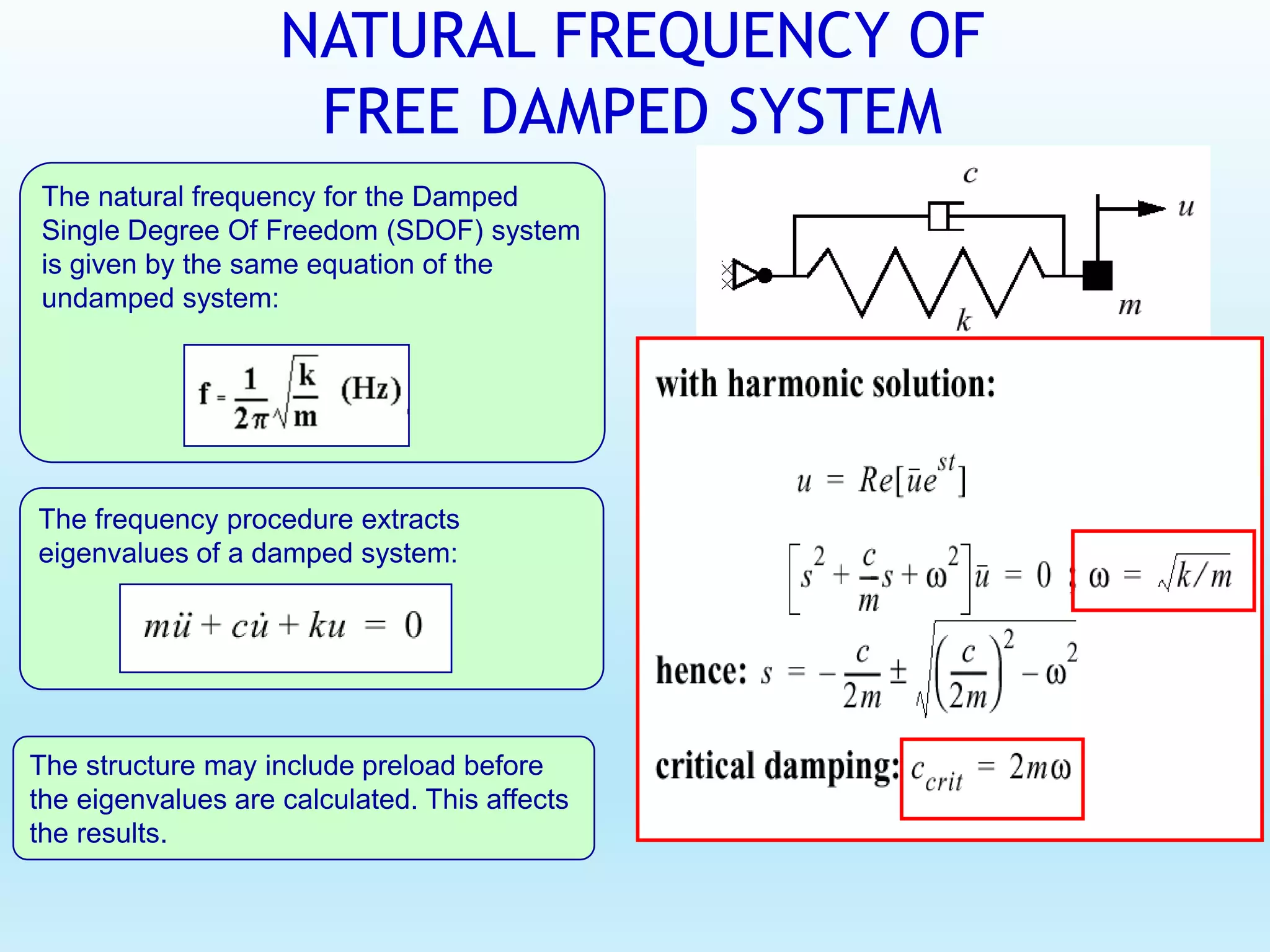 Structural Dynamics | PPTX