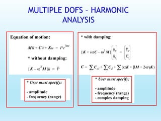 Structural Dynamics | PPTX
