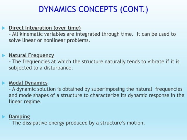 Structural Dynamics | PPTX