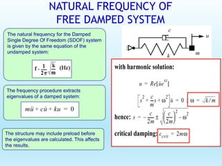 Structural Dynamics | PPTX